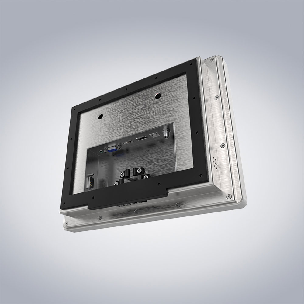 10.1" IP65 touch monitor (stainless steel) - PYRAMID