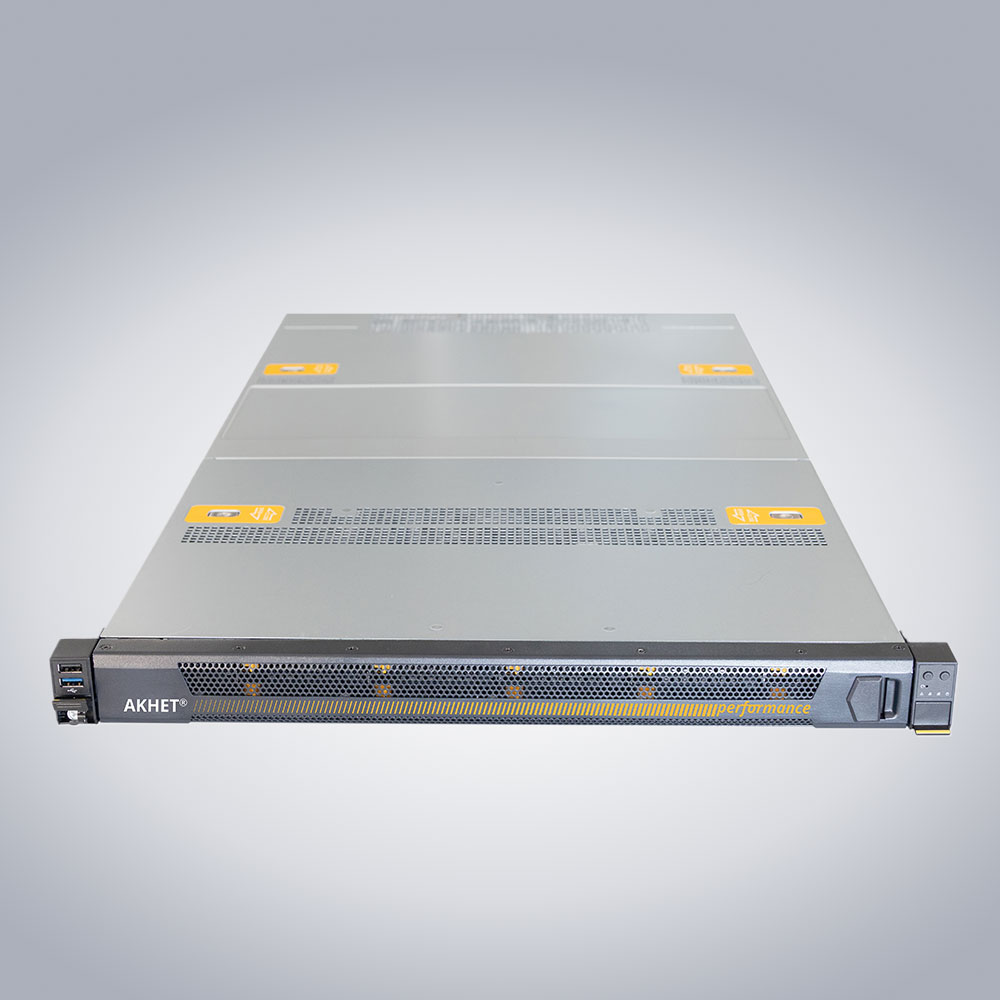 1U Dual CPU Server - AKHET® Performance 1U - Pyramid Computer