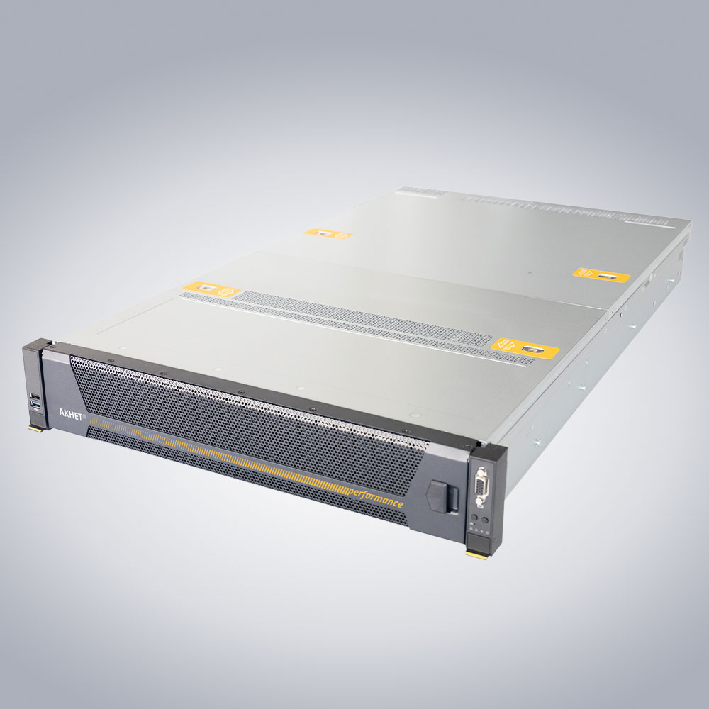 2U Dual CPU Server - AKHET® Performance 2U- Pyramid Computer